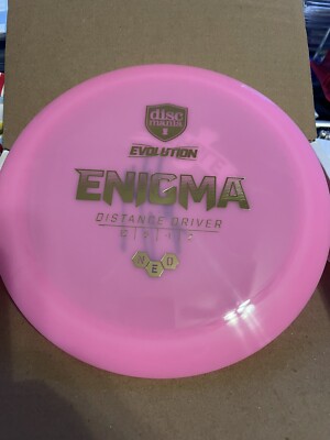 Signed Eagle McMahon Discmania Evolution Neo Enigma Pink Gold Stamp 176g | eBay