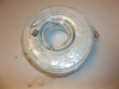 Q-SEE 100FT COMBO Premade RG59 Professional Grade CCTV Cable & POWER ...