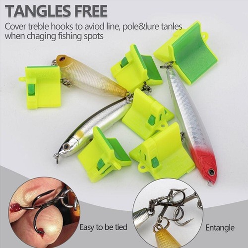 Covers Case Treble Hooks Cover Fishing Protective Sleeve Fishing Caps Protector | eBay