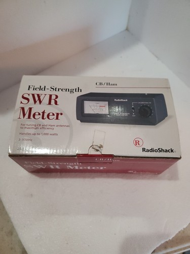 Vintage Radio Shack Power SWR Meter CB/High Frequency Ham 21-533 * NEW ...