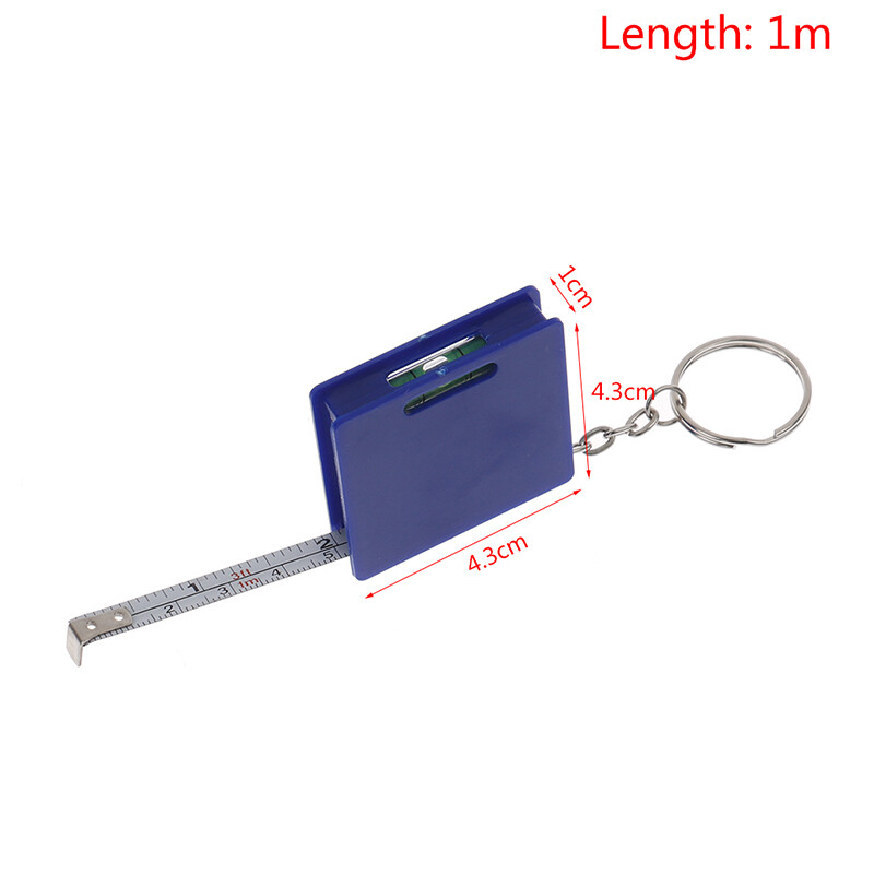 Tape Measure With Key Chain Portable Retractable Ruler Centimeter/Inch ...