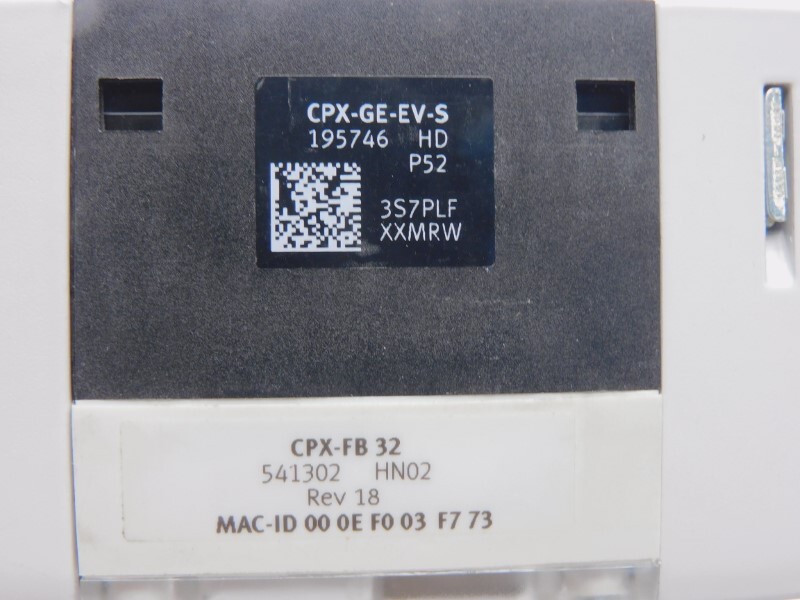 FESTO CPX-FB32 541302 REV. 18 NSNP | eBay