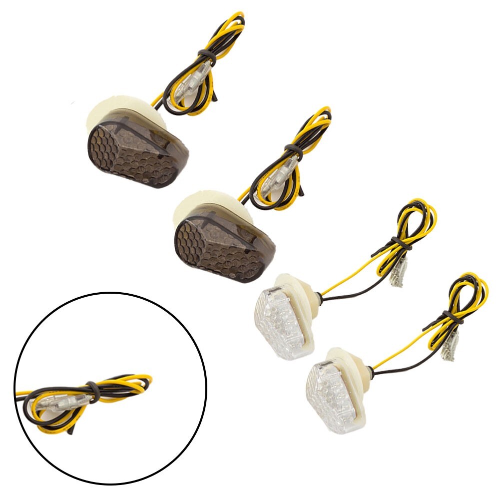 Durable Motorcycle Signal Flush Mount LED Lights for YZF R1 R6 R6S FZ6S ...