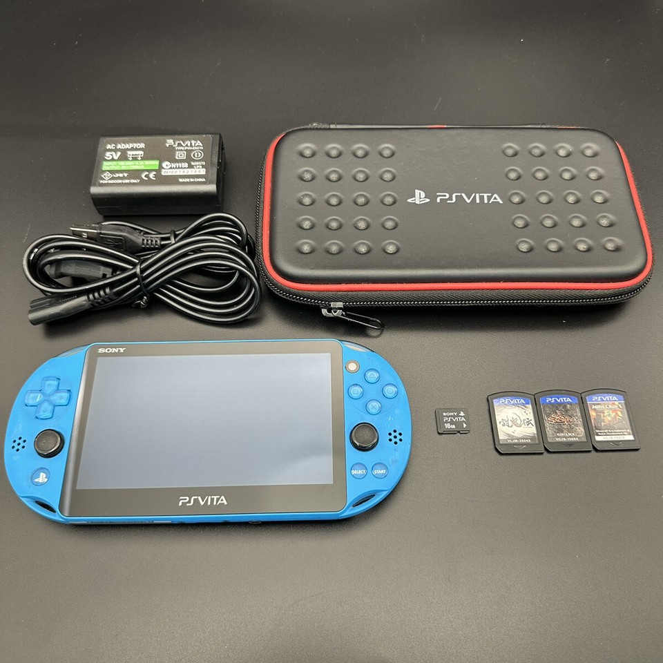 PS Vita PCH-2000 Sony Playstation Console only Choice 3 random games ...