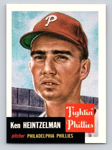 1991 Topps Archives The Ultimate 1953 Set #136 Ken Heintzelman FREE ...