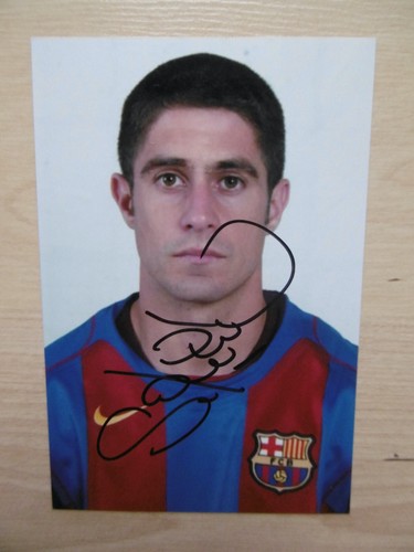 Silvinho "FC Barcelona" Autogramm signed 10x15 cm Bild | eBay