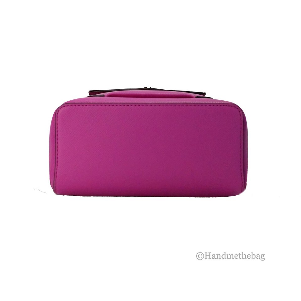 Kate Spade Schuyler Mini Baja Rose Saffiano PVC Leather Backpack Bag ...