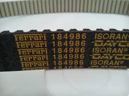 Timing Belt Genuine Ferrari 360 Modena 184986 for sale online | eBay