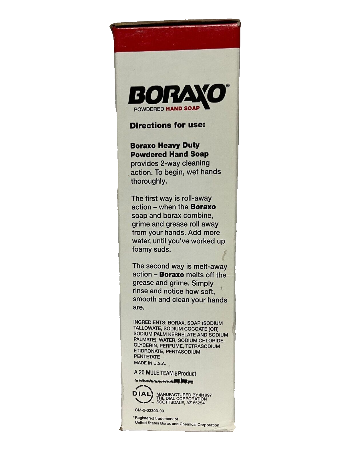 Boraxo Powdered Hand Soap Special Heavy Duty 5 LB Box for sale online ...