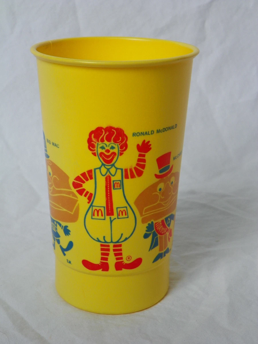 Mcdonalds Character Cups