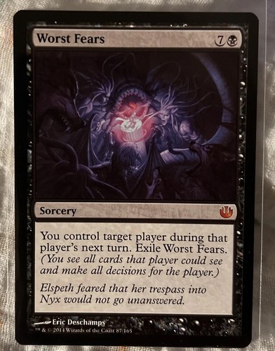 MTG Magic The Gathering Worst Fears X2 *NP | eBay