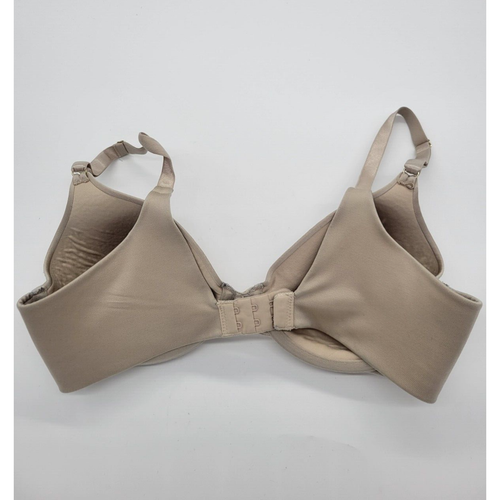 Vanity Fair Underwire T-Shirt Bra Size 34C Beauty Back Beige Full ...