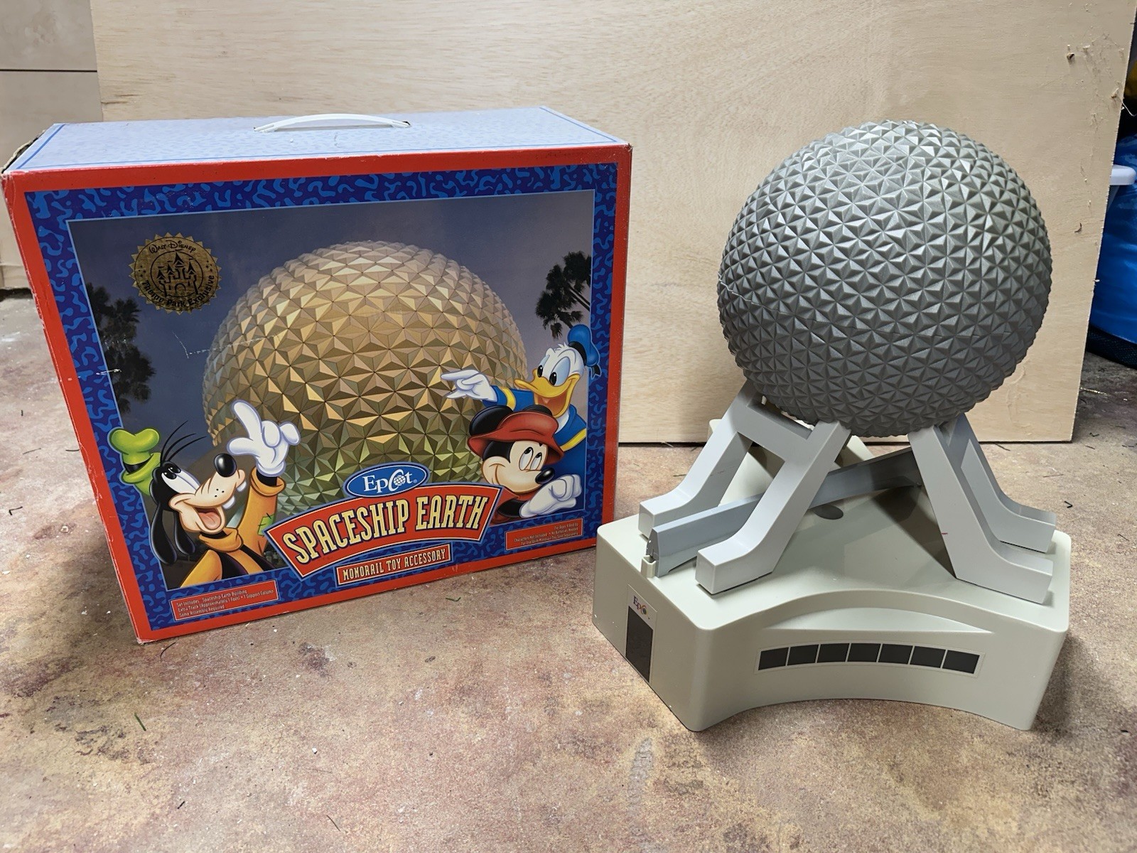 Disney Epcot Spaceship Earth Monorail Accessory Playset Toy | eBay