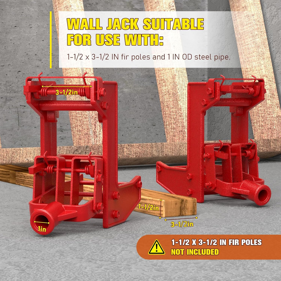 1000lbs Capacity Portable Wall Jacks for Framing Wall Jack for Lifting ...