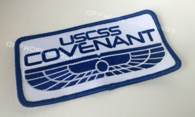 ALIEN COVENANT PATCH Screen Accurate WHITE USCM Nostromo Weyland Yutani ...