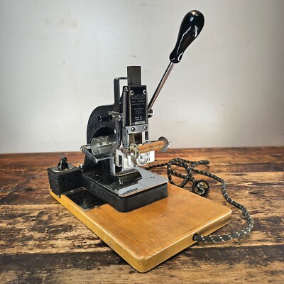 Kingsley Gold Hot Foil Stamping Machine | eBay