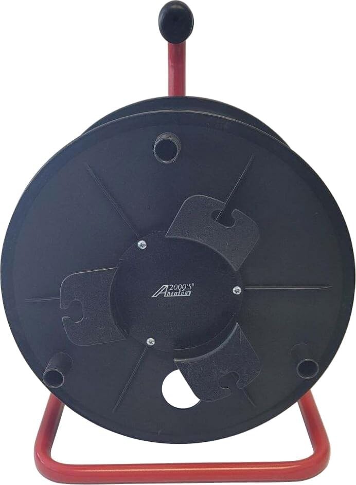 Audio2000'S ADC271C Deluxe Portable Cable Reel/Cord Reel, Capacity: 720 ...