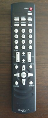 OEM Olevia TV Remote Control RC-LTL 227V 232S 232S12 232S13 232T12 232V ...