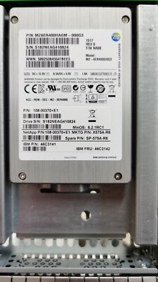 NetApp X575A-R6 400G SSD 3.5" SAS LFF HOT-SWAP FOR DS4243 DS4246 DS4486 ...