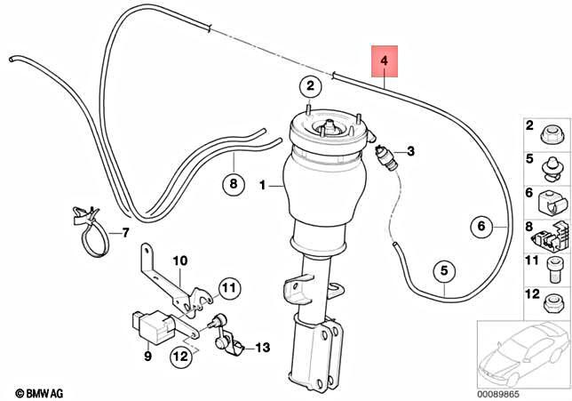 Genuine BMW E53 SUV Left Distribution Piece Pipe OEM 37236754455 | eBay