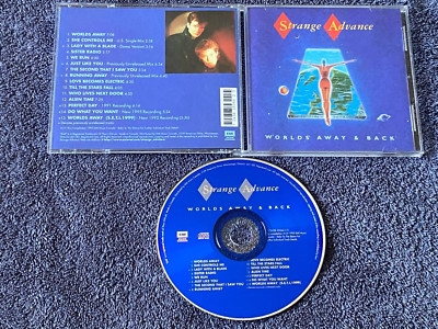 STRANGE ADVANCE - Worlds Away & Back CD RARE 1995 15 track Best Of OOP ...