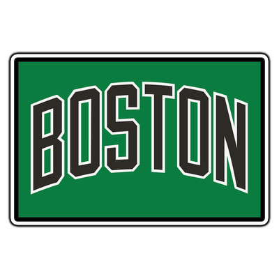 Boston Celtics Banner Logo #16 Basketball Sticker Waterproof Vinyl ...