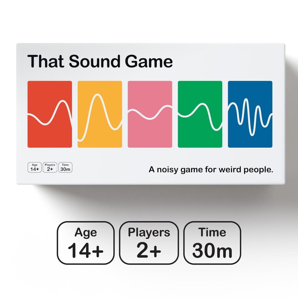 That Sound Game - Award Winning - Party Sound Guessing Game for Adults ...