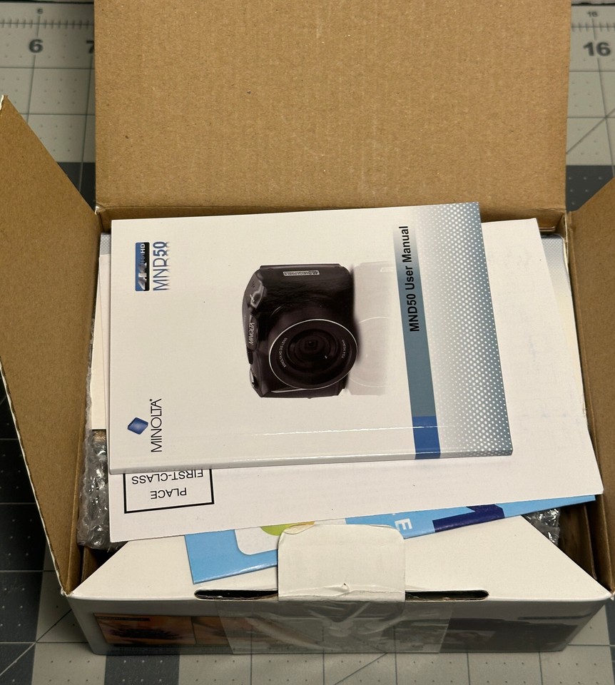 Minolta MND50 48 MP 4K Ultra HD 16X Zoom Digital Camera, Blue | eBay