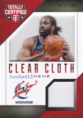 Nene 2014-15 Certified Clear Cloth Jersey Card Wizards d#021/299 | eBay ...