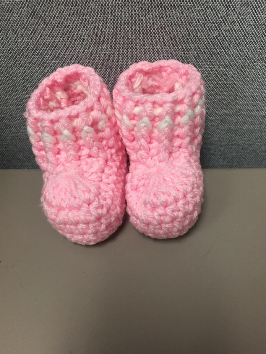 Crochet Baby Booties Sole