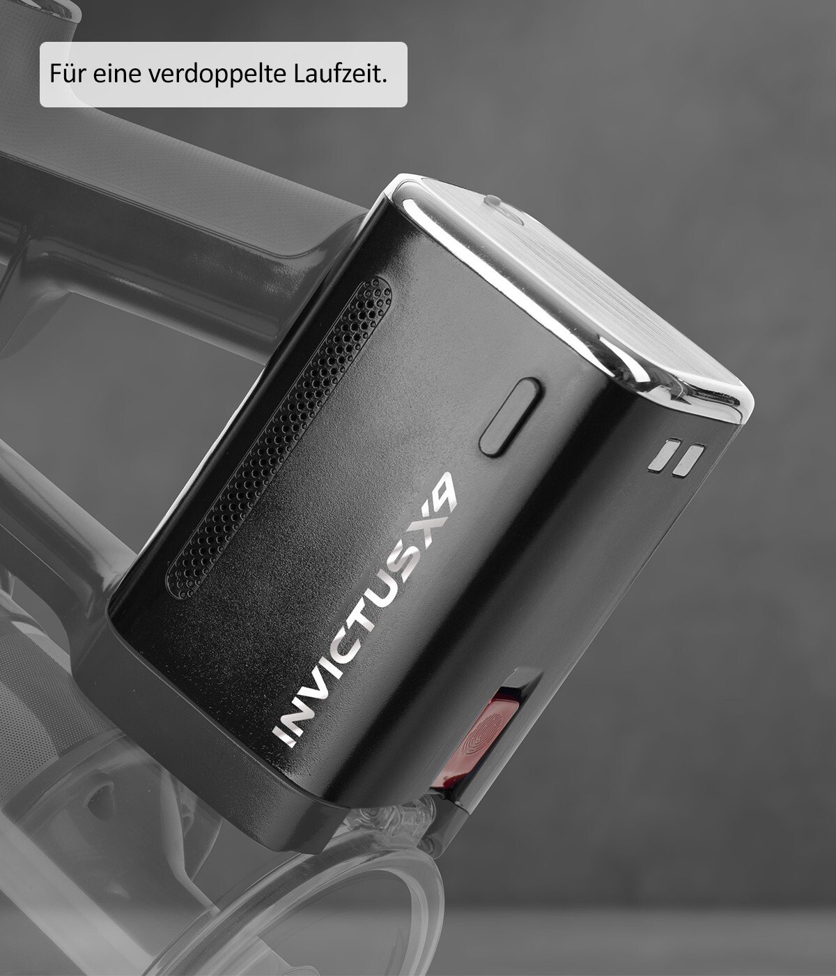 Genius Invictus X9 Facelift Lithium-Ionen-Ersatz-Akku bis zu 55 Min ...