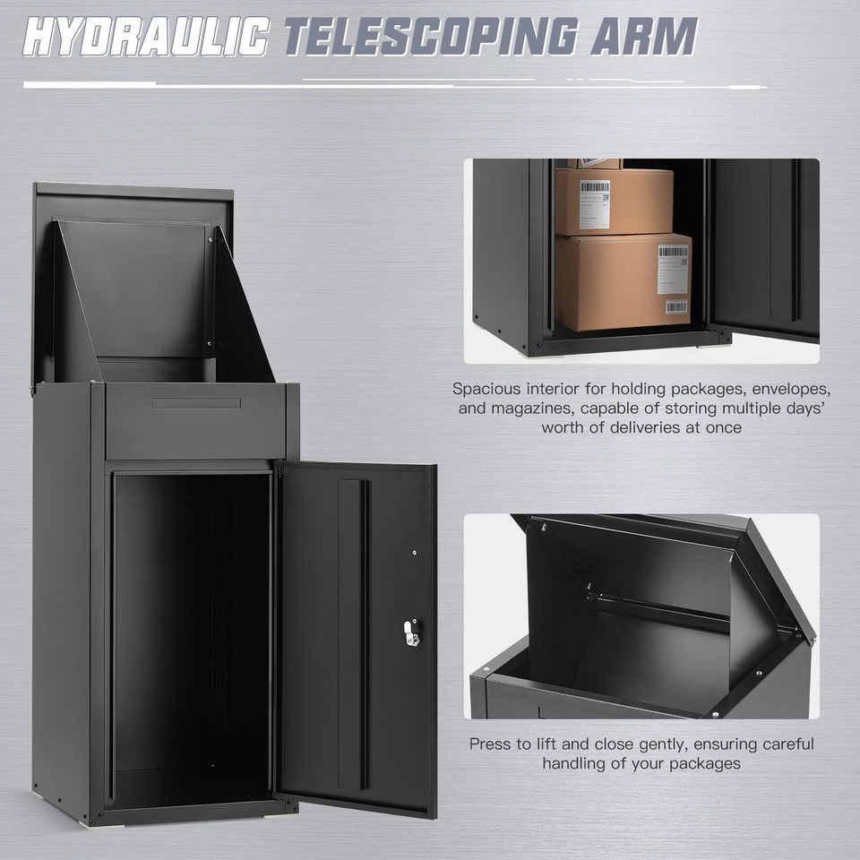 Danrelax Express Delivery Boxes for Outside, Envelope Slot and Lockable ...