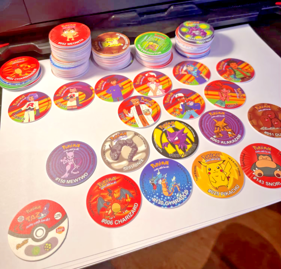 Pokemon Tazos 151/151 Generation 1 - Complete Set | eBay
