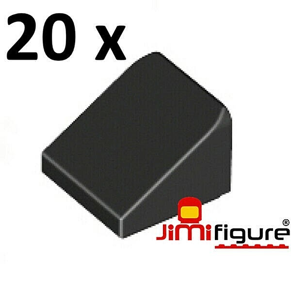 NEW 20 x LEGO Cheese Slope 30 Degree 1x1x2/3 Black 54200 Genuine | eBay ...