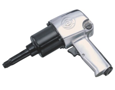 Genius Tools 1/2" Dr. Long Anvil Air Impact Wrench, 420 ft. lbs. / 570 ...