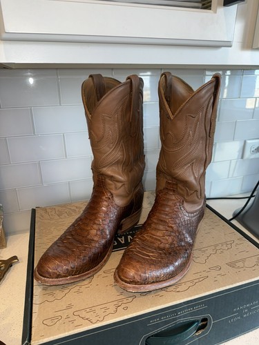 Tecovas 'The Brady' Men's Python Western Cowboy Boot … - Gem