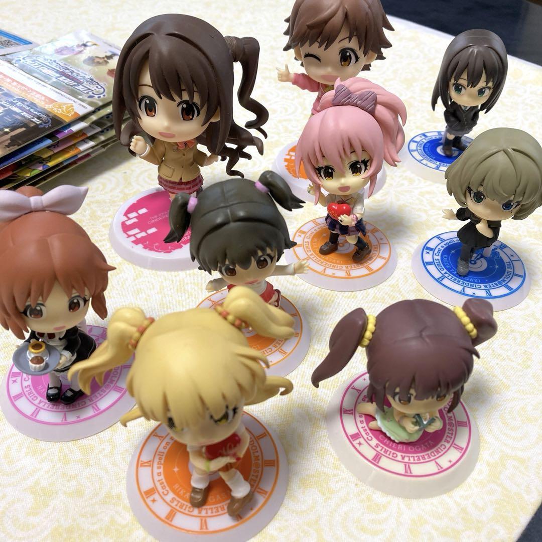 The idolmaster Figure Anime Goods Chibi Kyun Chara lot of 9 Set sale ...