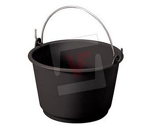 SECCHI SECCHIO GRADUATO LT. 18 COLORE NERO | eBay