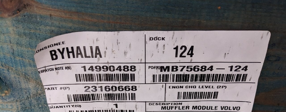 Volvo 23160668 Exhaust DPF Catalytic Converter | eBay