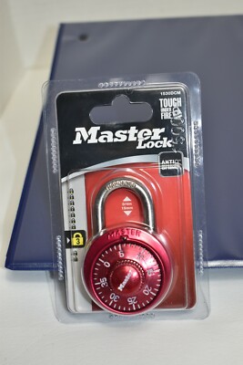 1500D MASTER LOCK Lock 3/4" in Anti-Shim Steel Combination Pad | eBay