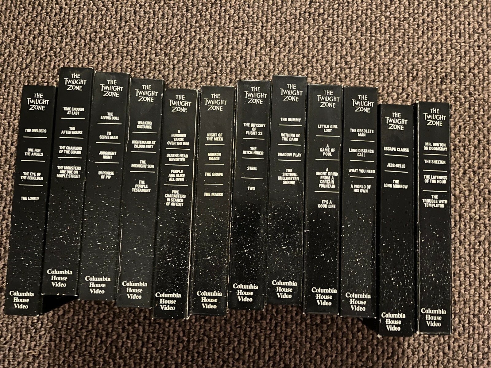 Twilight Zone VHS Tapes,E=mc2,Rod Sterling, Sci-Fi, Horror, Vintage VHS ...