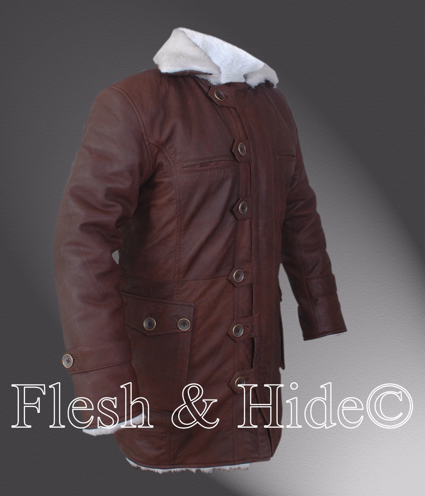 Genuine Cowhide Stonewashed Leather Batman The Dark Knight Rises Bane ...