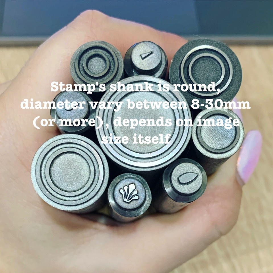 Panda Animal Cute Metal Stamp Marking Steel Die Impact Punch Stamp Tool ...