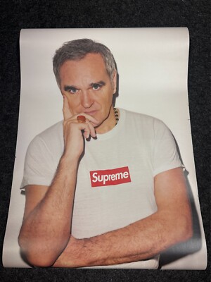 SUPREME Authentic Morrissey Poster 2016 RARE | eBay