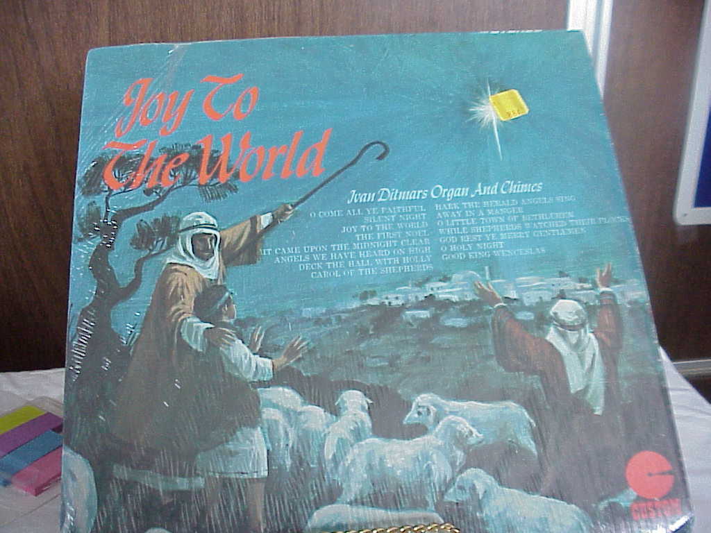 ALBUM JOY TO THE WORLD IVAN DITMARS ORGAN & CHIMES CUSTOM | eBay