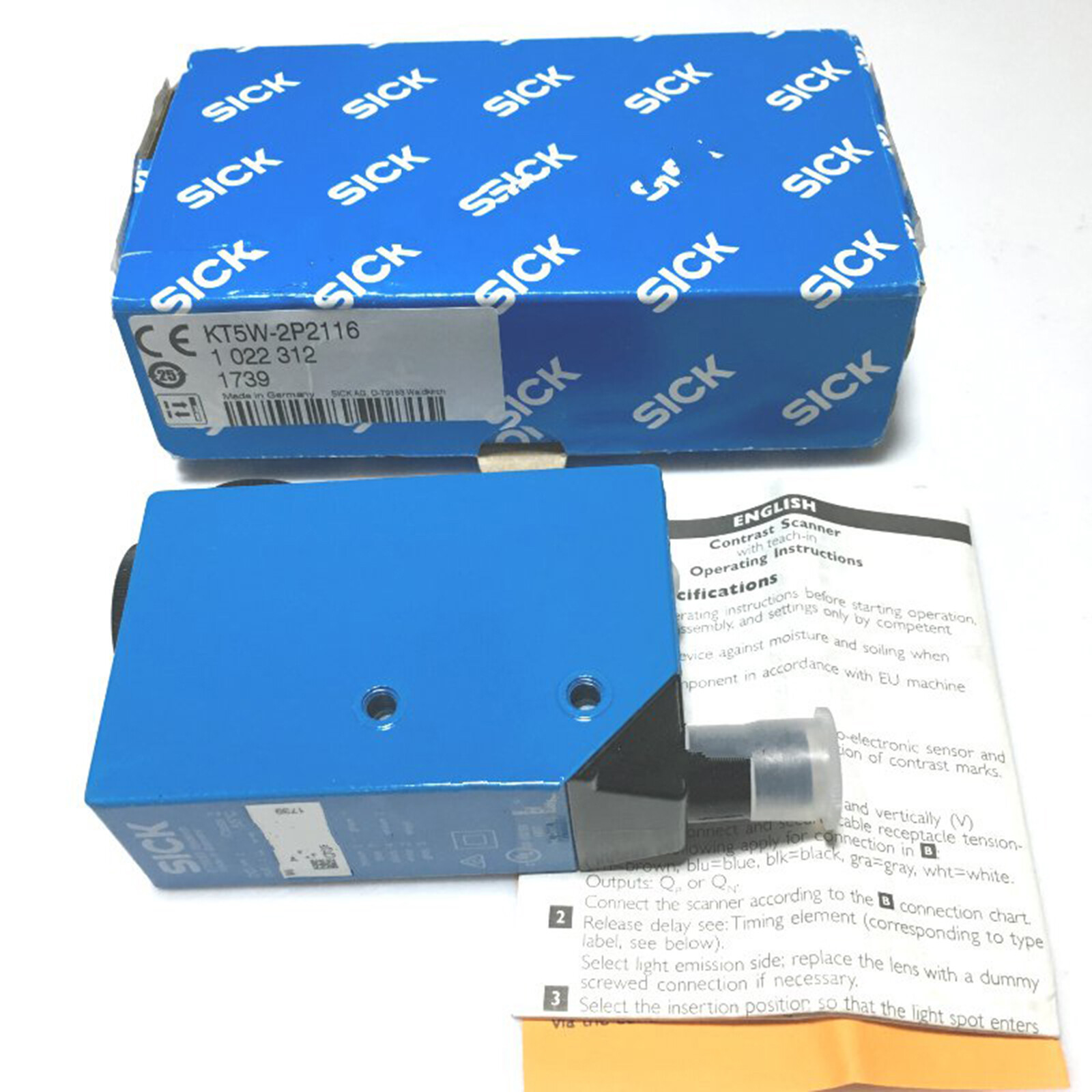 one new sick Color mark sensor KT5W-2P2116 Spot stock | eBay