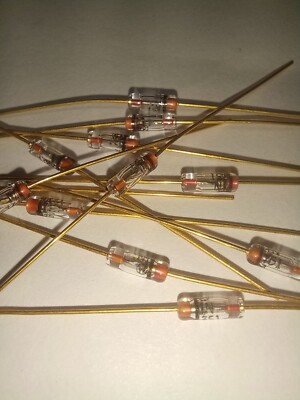 Motorola 1N751A 5.1V, 500mW Zener Diode/Lot of 12/NOS/DO-35 gold leads ...