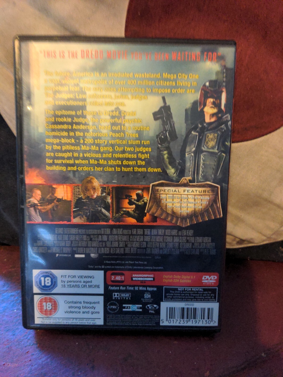 Dredd (DVD, 2012) for sale online | eBay