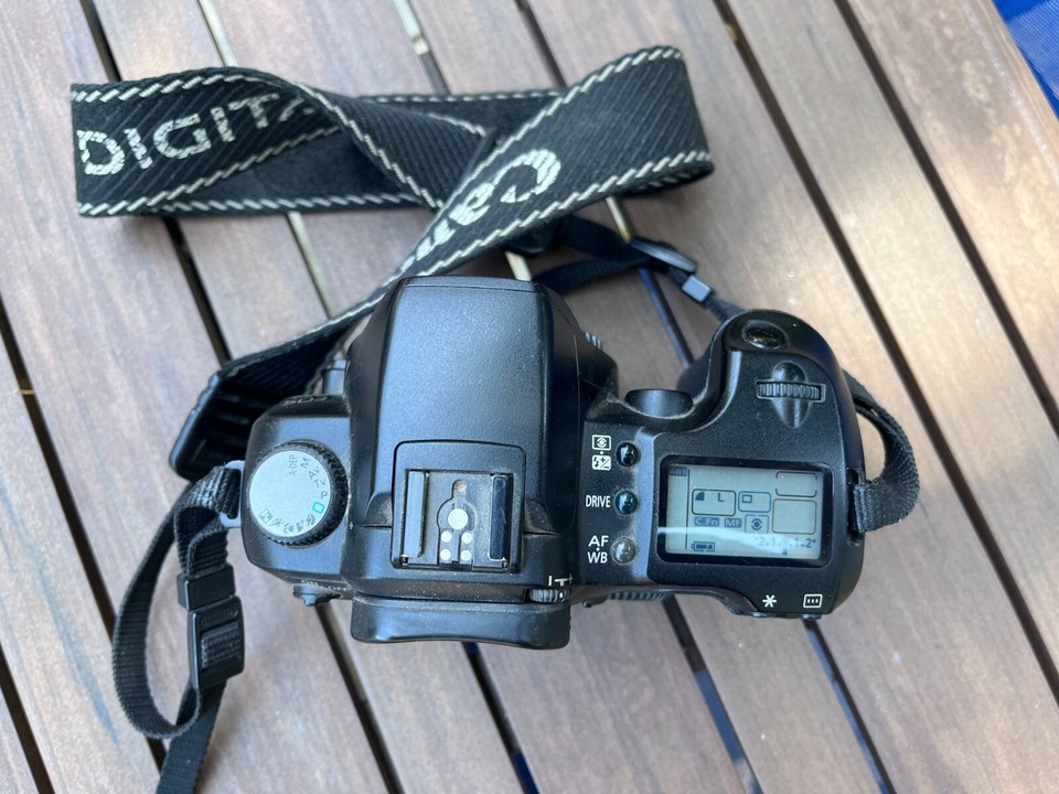 Canon EOS D60 Digital SLR Camera w/28-105 Lens, Box and Manuals NR | eBay