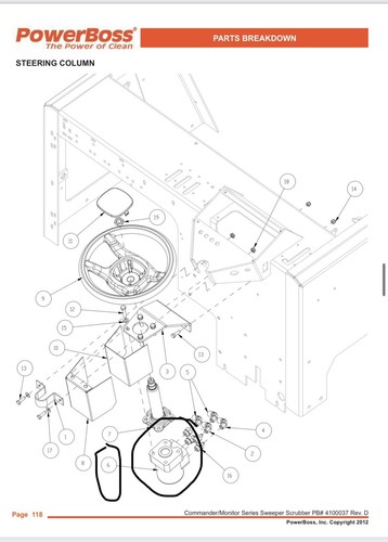 PowerBoss TSS/82 Power Steering Unit Part Number 3316899 | eBay